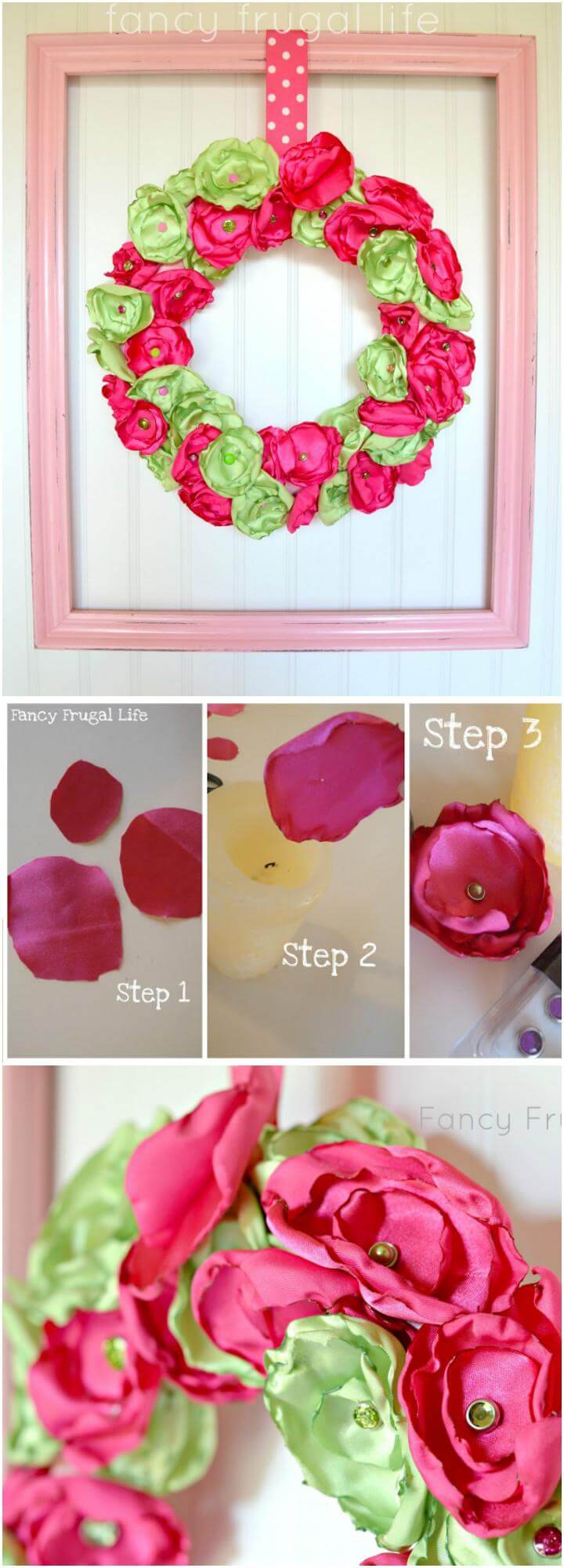 Diy Wreath Projects 50 Easy Diy Wreath Ideas ⋆ Diy Crafts