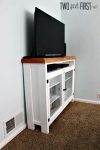 42 DIY TV Stand Plans That Are Easy To Build & Cheap ⋆ DIY Crafts