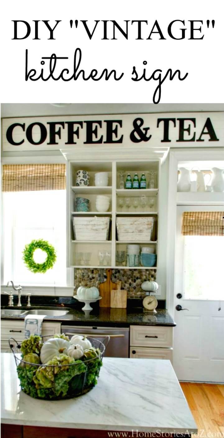 DIY Signs - 60 Best DIY Sign Ideas for Spring & Summer ⋆ DIY Crafts