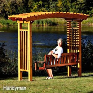 20 Chic and Easy DIY Arbor Plans | DIY Arbor for Wedding - DIY Crafts