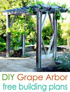 20 Chic and Easy DIY Arbor Plans | DIY Arbor for Wedding - DIY Crafts