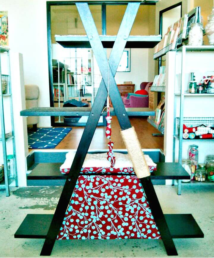 25 Free Homemade DIY Cat Tree Plans