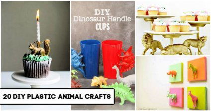 20 DIY Plastic Animal Crafts for Home Decor - DIY Crafts