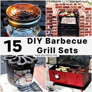 15 Homemade DIY Grill Ideas (Build an Outdoor Grill)
