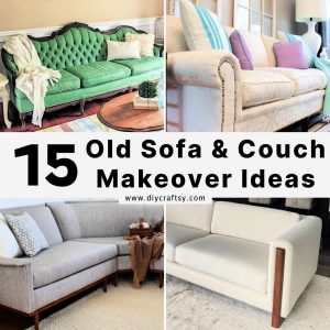 Top 15 Old Sofa and Couch Makeover Ideas
