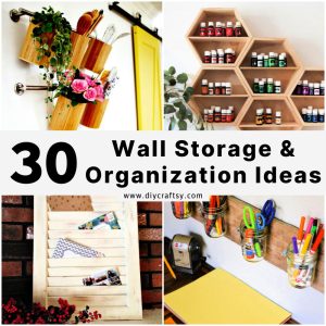30 Clever Wall Storage Ideas for Small Spaces