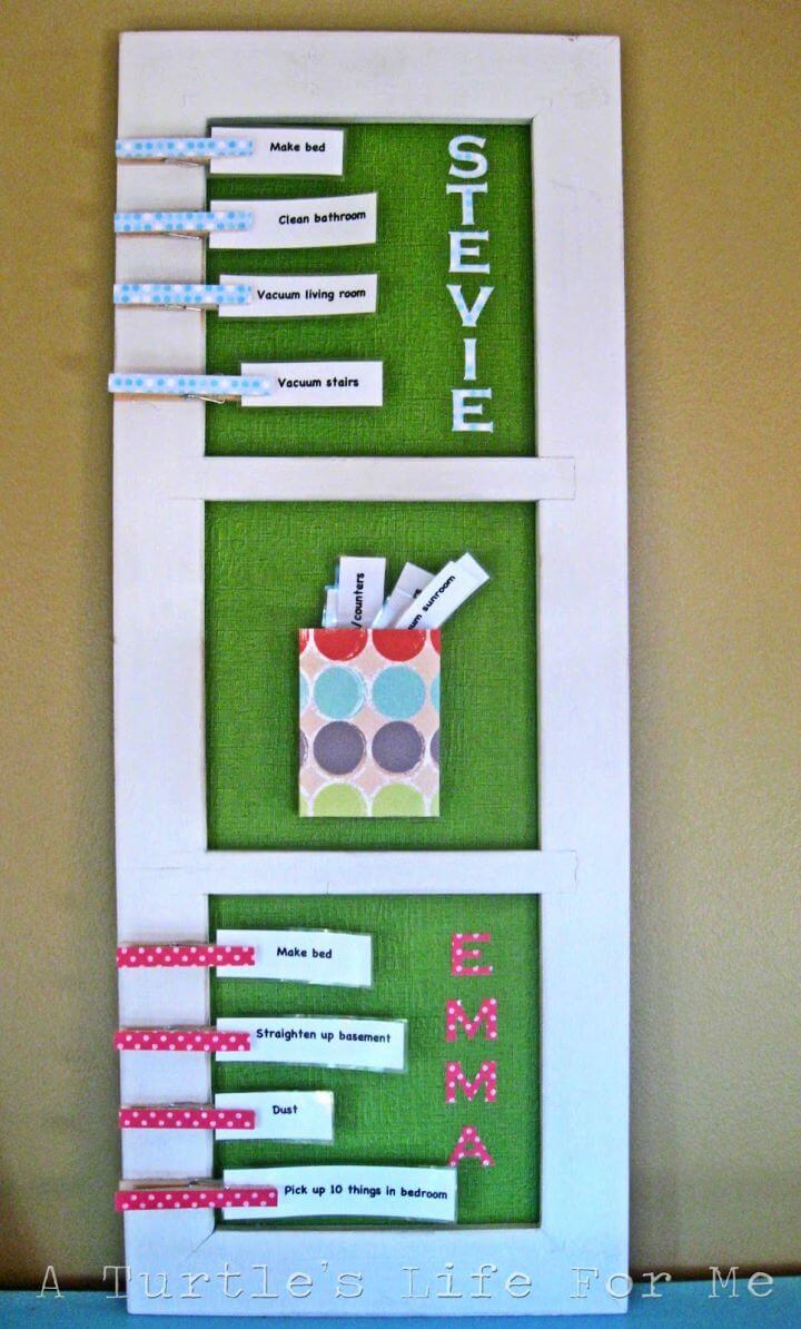 50 Homemade DIY Chore Chart Ideas for Kids