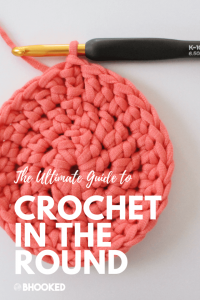 Crochet In The Round with 15 Free Crochet Patterns