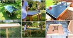 15 Homemade DIY Ping Pong Table Ideas
