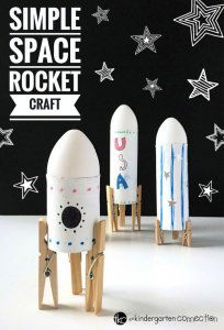 30 Space Crafts for Kids: Easy Outer Space Crafts