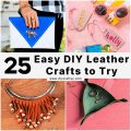 25 DIY Leather Crafts and Projects for Beginners