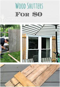 15 Simple DIY Shutters That Are Inexpensive