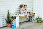 15 Easy DIY Cinder Block Bench Ideas - DIY Crafts
