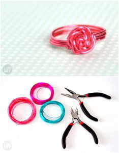 45 Easy DIY Rings and Homemade Wire Ring Ideas