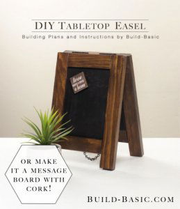 25 Homemade DIY Easel Plans Free - DIY Crafts