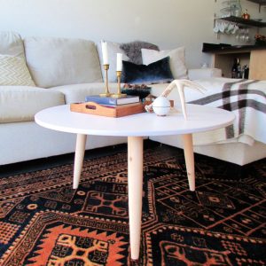 15 DIY Round Coffee Table Plans and Ideas (How to Build)