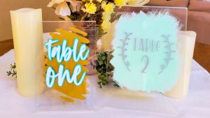 25 DIY Wedding Table Numbers (How to Make Table Numbers)