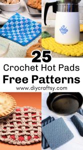 25 Free Crochet Hot Pad Patterns (Easy Pattern)