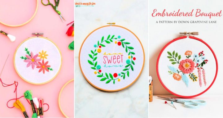 40 Free Embroidery Patterns for Beginners (Ultimate Designs)