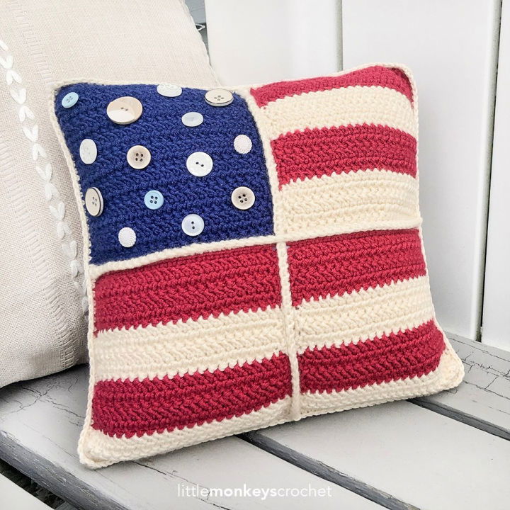 15 Free American Flag Crochet Patterns (Easy Pattern PDF)