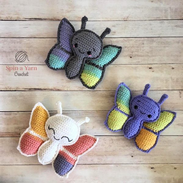 15 Free Crochet Butterfly Pattern with Step by Step PDF