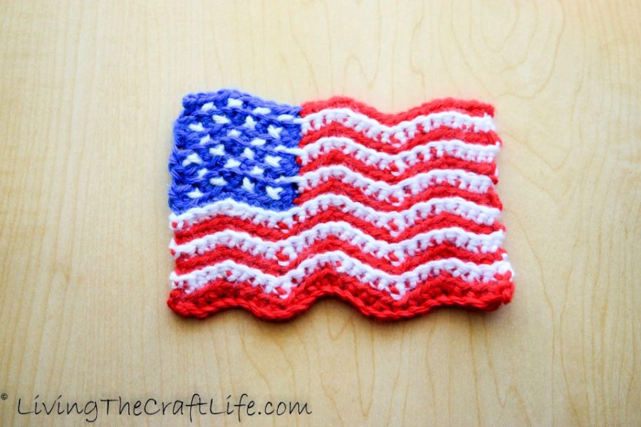 10 Free American Flag Crochet Patterns - DIY Crafts