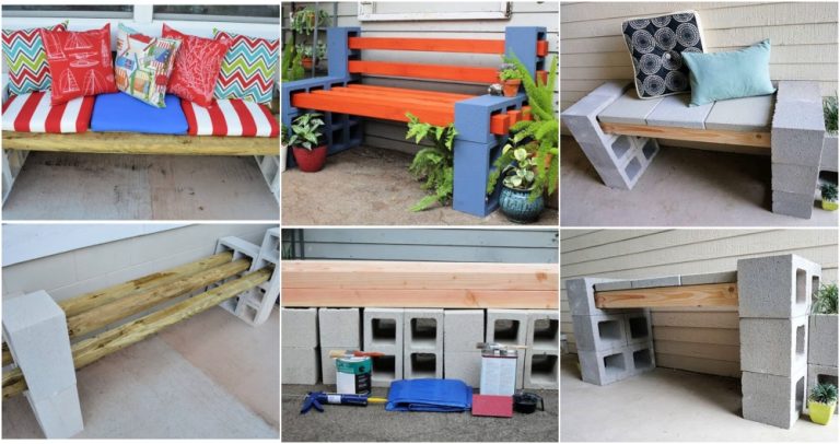 22 DIY Cinder Block Planter Ideas You Can Make