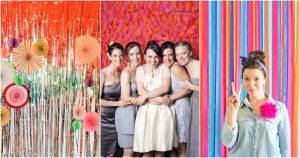 10 DIY Streamer Backdrop Ideas (How to Hang Streamers)