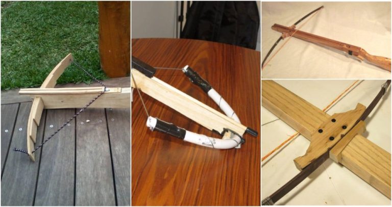 5 Homemade DIY Crossbow Plans Free - DIY Crafts