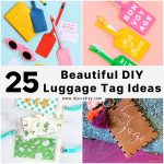 25 DIY Luggage Tags: Homemade Luggage Tag Ideas