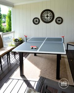 15 Homemade DIY Ping Pong Table Ideas