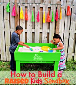 25 Homemade DIY Sandbox Ideas and Free Plans