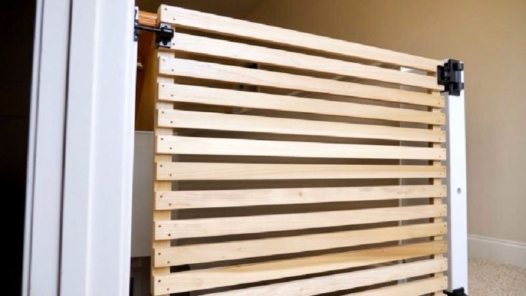 40 Cheap DIY Baby Gate Plans and Ideas - DIY Crafts