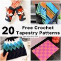 20 Free Crochet Tapestry Patterns for Beginners