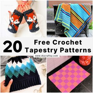 20 Free Crochet Tapestry Patterns for Beginners