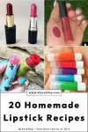 20 DIY Lipstick Recipes to Make at Home