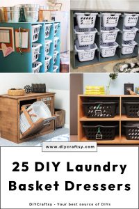 25 Free DIY Laundry Basket Dresser Plans - DIY Crafts