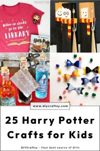 25 Easy DIY Harry Potter Crafts for Kids