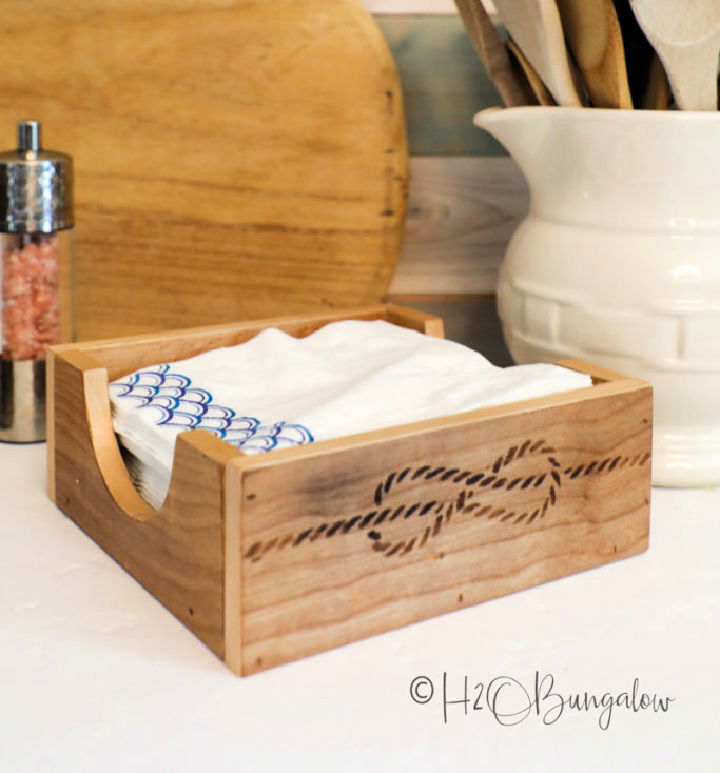 25 Cheap and Easy DIY Napkin Holder Ideas to Make