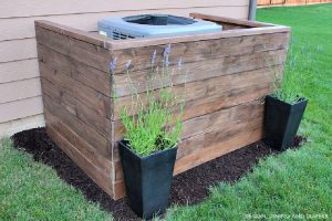 20 Easy DIY Air Conditioner Cover Ideas