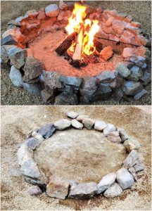 40 Homemade DIY Fire Pit Ideas for Backyard