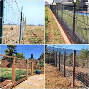 20 Cheap DIY Wire Fence Ideas You Can Build