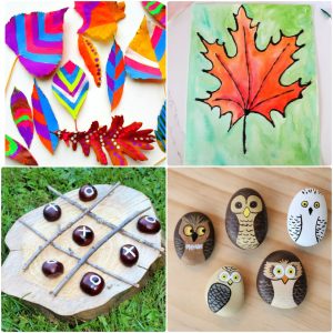 25 Fun Nature Crafts and Art Ideas for Kids and Adults