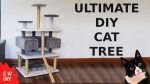 25 Free Homemade DIY Cat Tree Plans