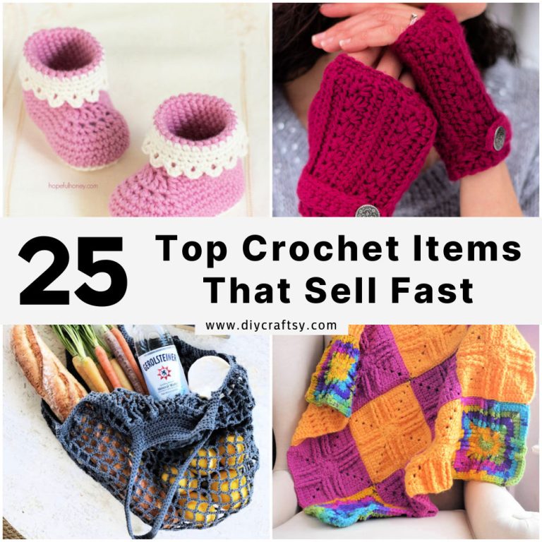 25 Top Crochet Items That Sell (2024)