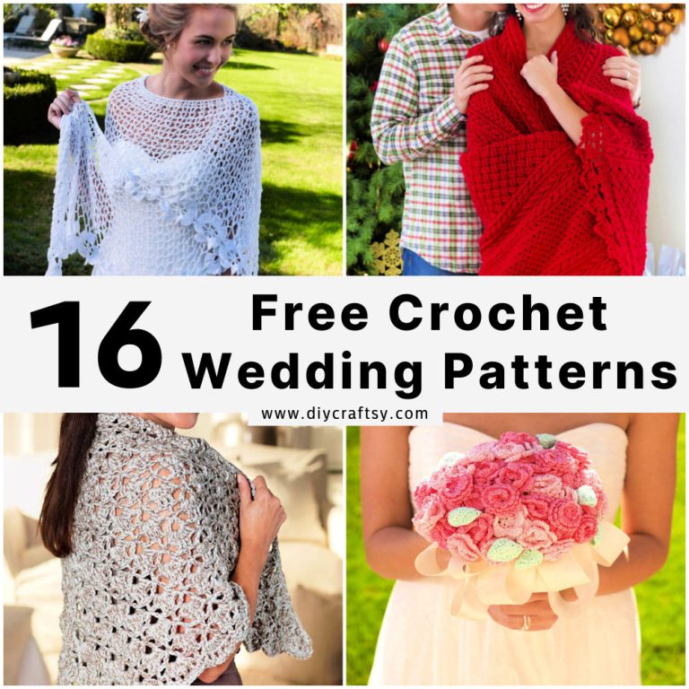 16 Free Crochet Wedding Patterns and Ideas