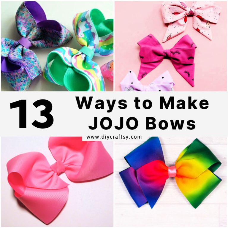 DIY JOJO Bow: 13 Ways to Make JOJO Bows