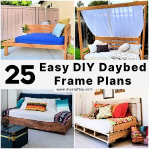 25 Easy DIY Daybed Plans (How to Make)