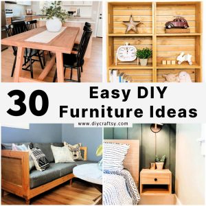 30 Easy DIY Furniture Ideas (Build Your Own Furniture)