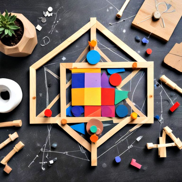 Exploring Geometry through Games: DIY Projects for Young Students